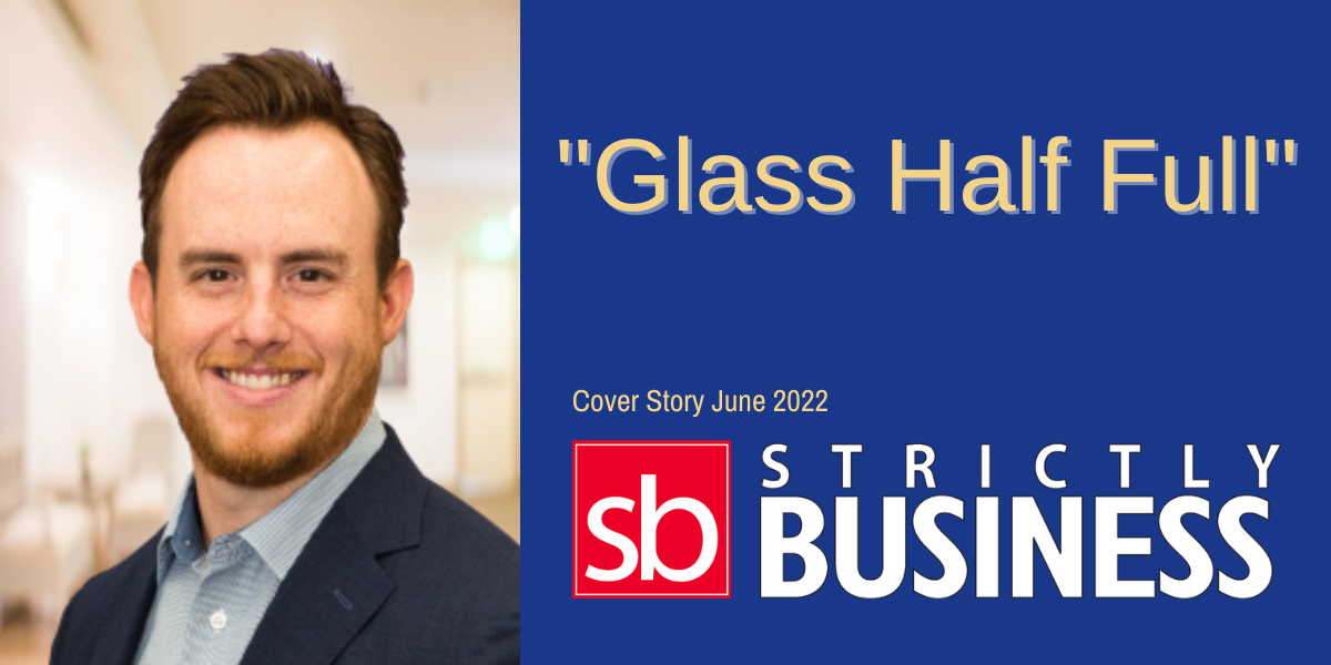 Adam Robert Featured as the Cover Story for Strictly Business